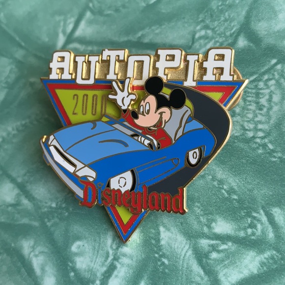 Disney | Accessories | Disneys Mickey Autopia Le 200 Pin | Poshmark